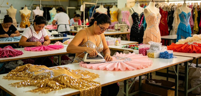 Elevate Your Performance: Custom Professional Latin Dance Dresses ...